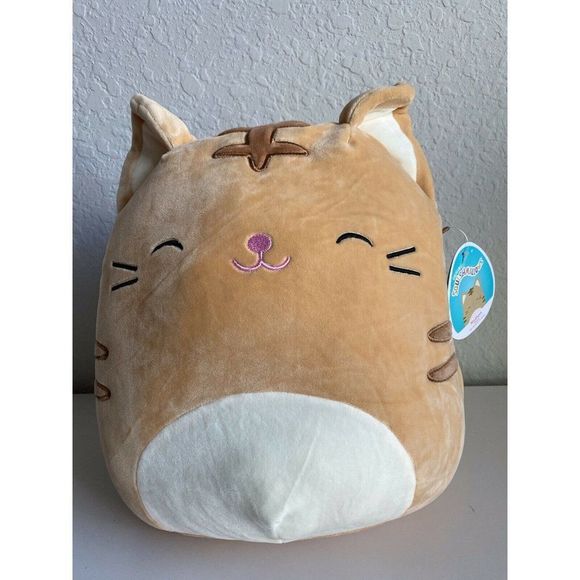 Kellytoy | Toys | Squishmallownathanthe Tabby Cat2 Kellytoy Soft Plush ...